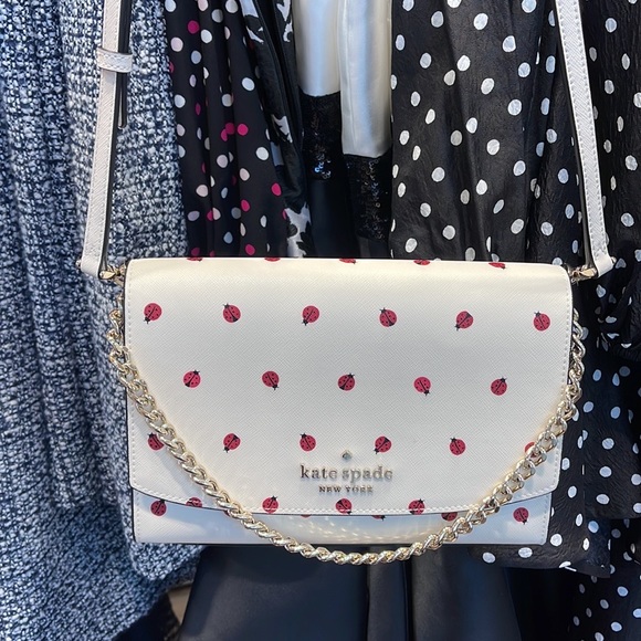 kate spade | Bags | Kate Spade New York Carson Dottie Ladybug ...